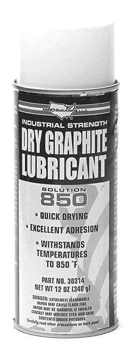 DRY GRAPHITE, 12oz MRO SOLUTION 850 | DRY GRAPHITE, 12oz MRO SOLUTION ...
