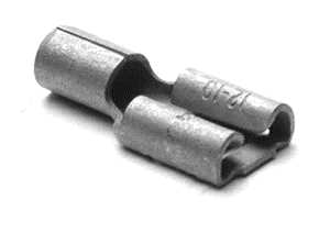 22-18 GA 90* FEMALE SPADE UNINSULATED TERMINAL | 22-18 GA 90* FEMALE ...