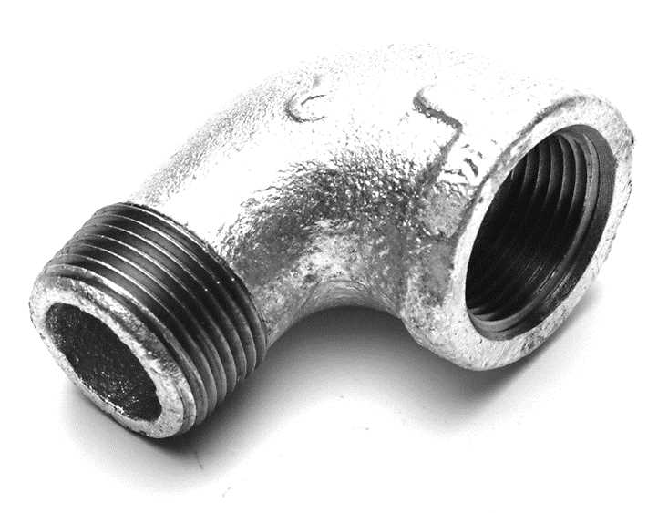 1/2 PIPE 45* STREET ELBOW GALVANIZED | 1/2 PIPE 45* STREET ELBOW GALVANIZED | Weaver Distributing