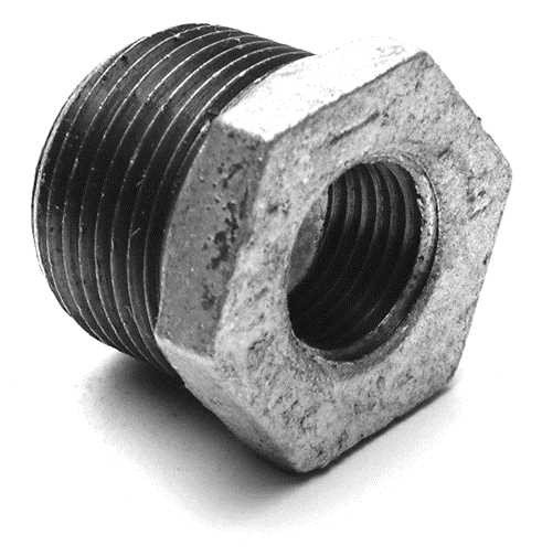 3/4 X 1/8 PIPE HEX BUSHING GALVANIZED | 3/4 X 1/8 PIPE HEX BUSHING ...