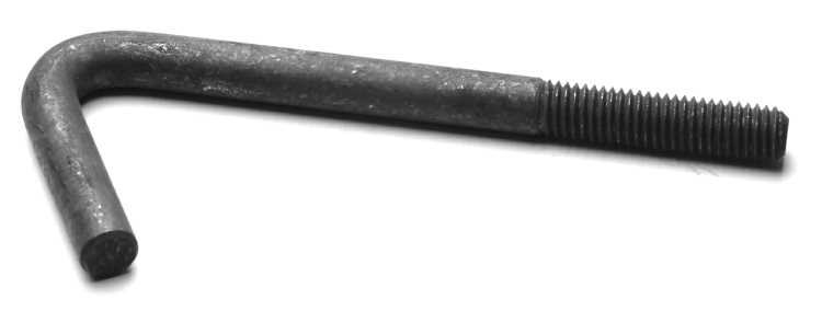1/2-13 X 6 V ANCHOR BOLT 45* SHAKER PLAIN | 1/2-13 X 6 V ANCHOR BOLT 45 ...