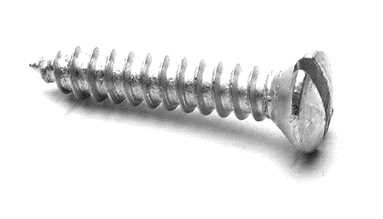 #4 X 3/8 SPECIAL FLAT HD SHEET METAL SCREW, SS 100/BOX | #4 X 3/8 ...