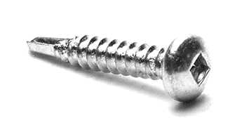 #12 X 3/4 SQ DR PAN TEK SCREW ZINC | #12 X 3/4 SQ DR PAN TEK SCREW ZINC ...