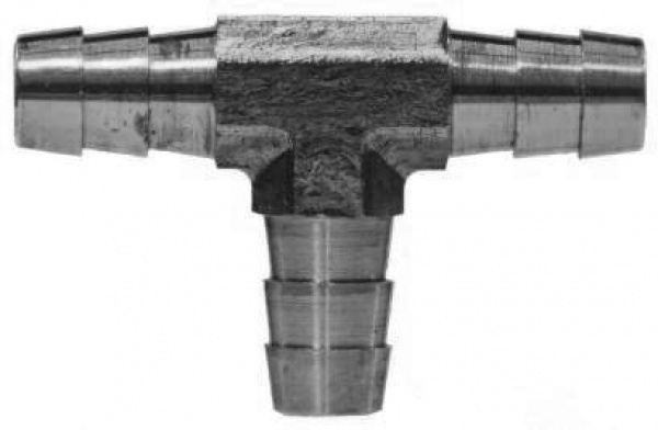 1/2 BRASS HOSE BARB TEE | 1/2 BRASS HOSE BARB TEE | Weaver Distributing